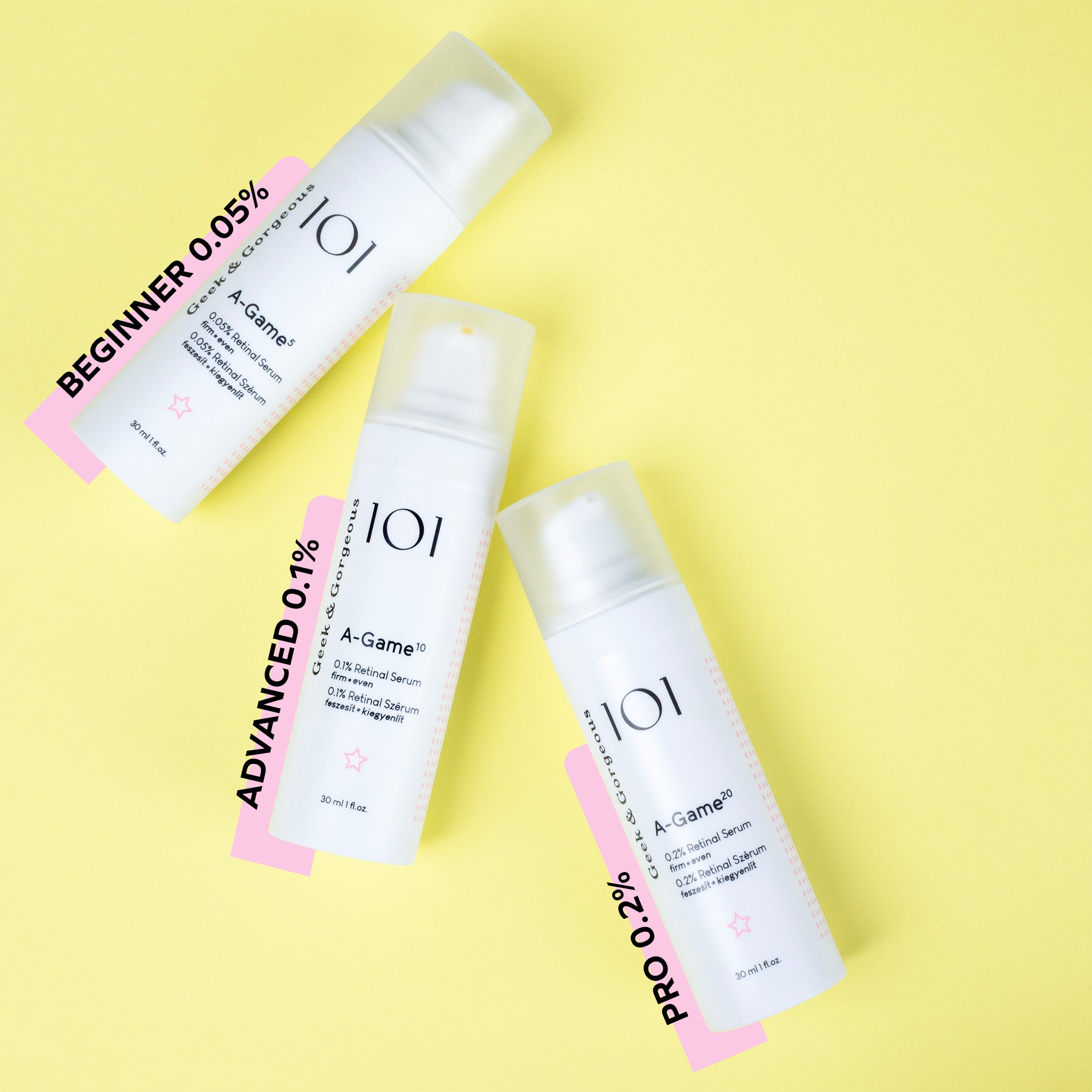 _A-Game Retinal Serums